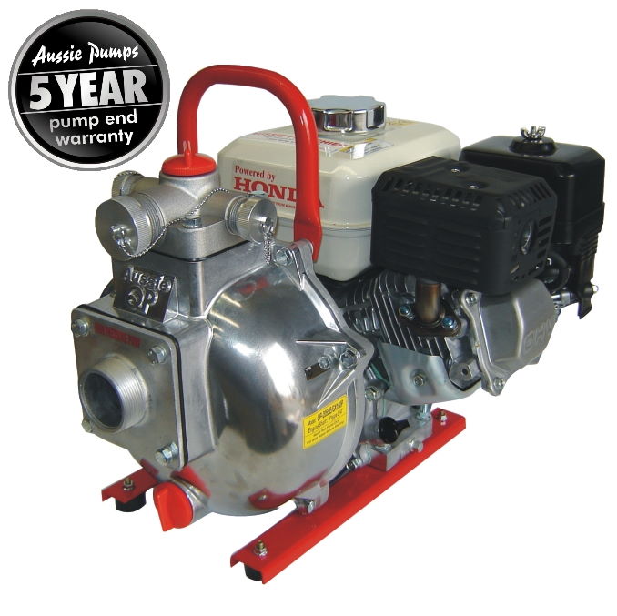 Aussie Fire fighting Pumps Honda 5.5 HP Petrol Engine